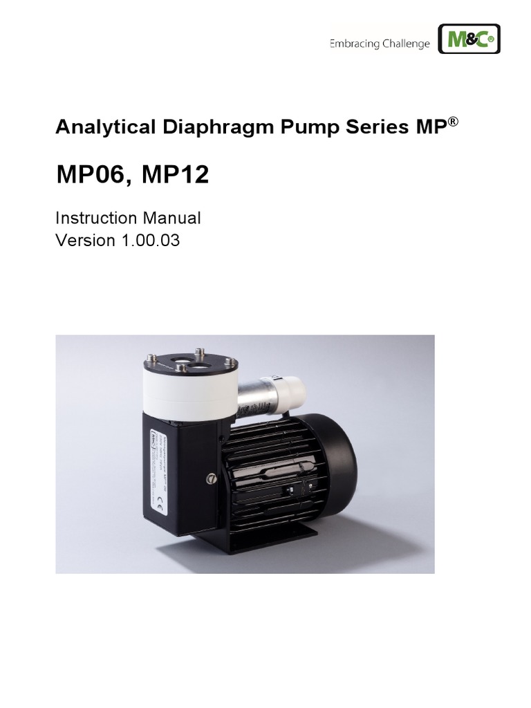 01 Sample Pump Analyzer | PDF | Mains Electricity | Pump