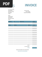 Ambulance Service Invoice: Company Name | PDF