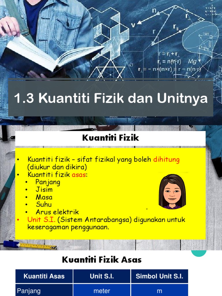 Kuantiti Fizik dan Unit S.I. | PDF
