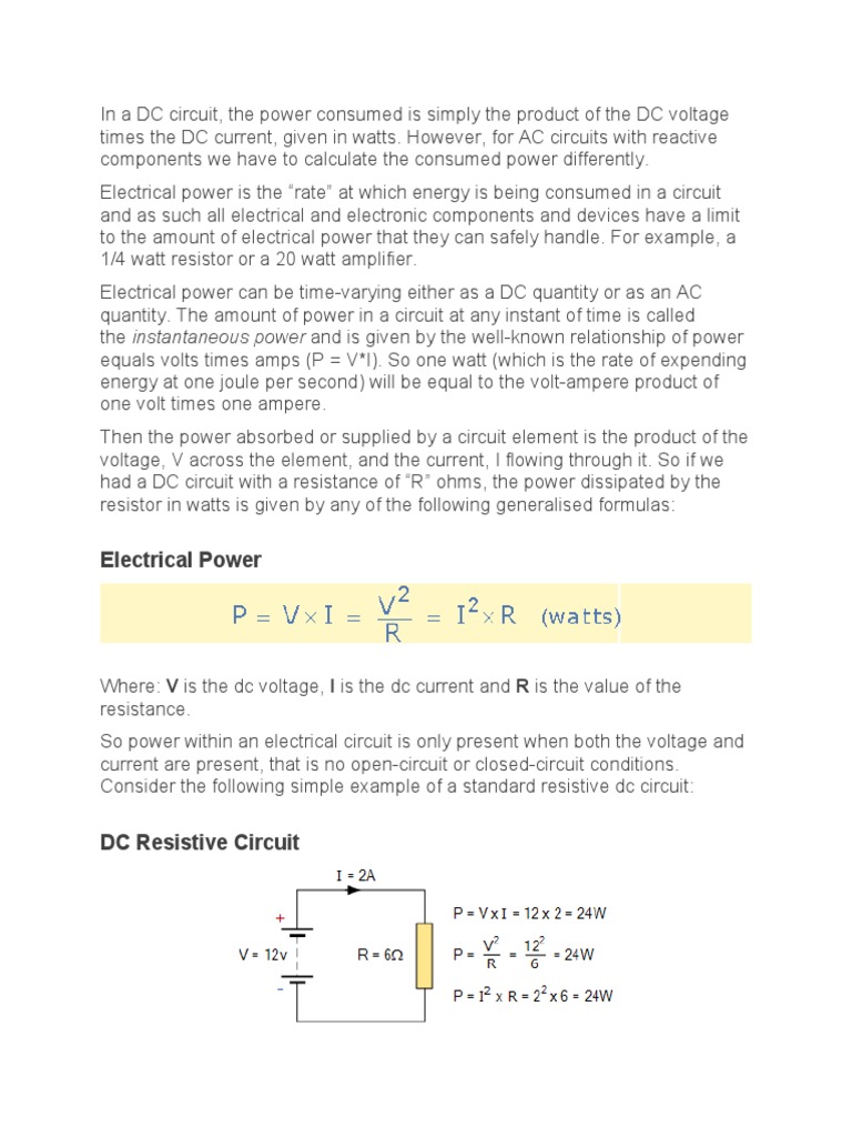 Ac Power Analysis | PDF | Ac Power | Capacitor