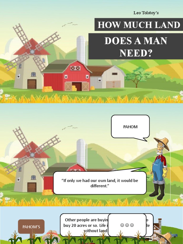 How Much Land Does A Man Need | PDF