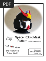 Squidgame Frontman Template Mask Assembli 1 | PDF