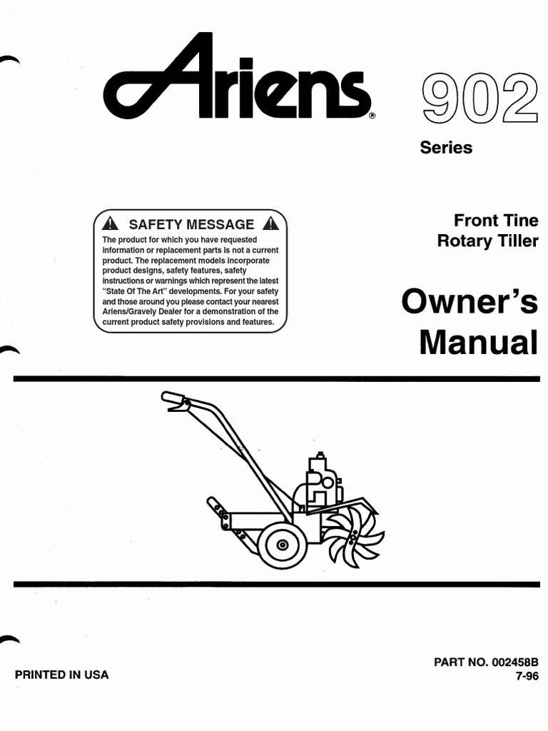 Ariens 902018-027714 Owners Manual | PDF