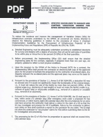 DPWH Department Orders | PDF