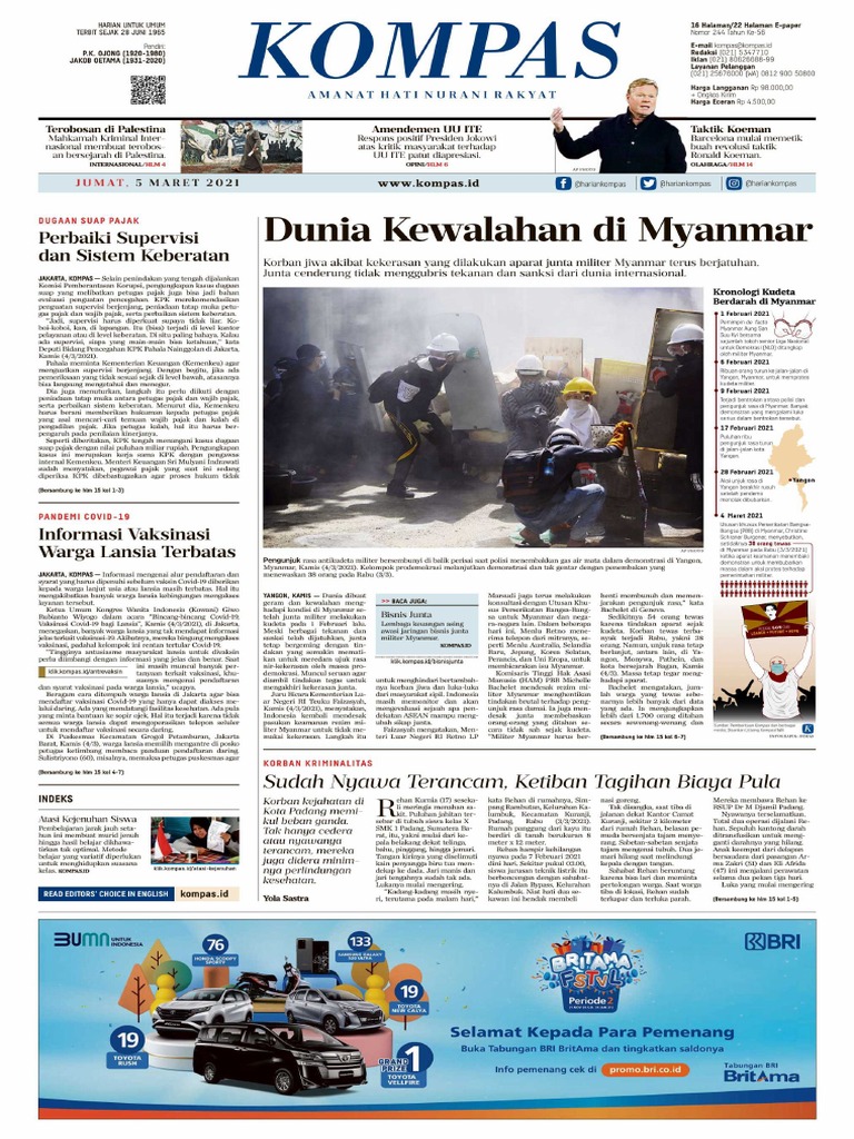 Kompas 05 Mar 2021 | PDF
