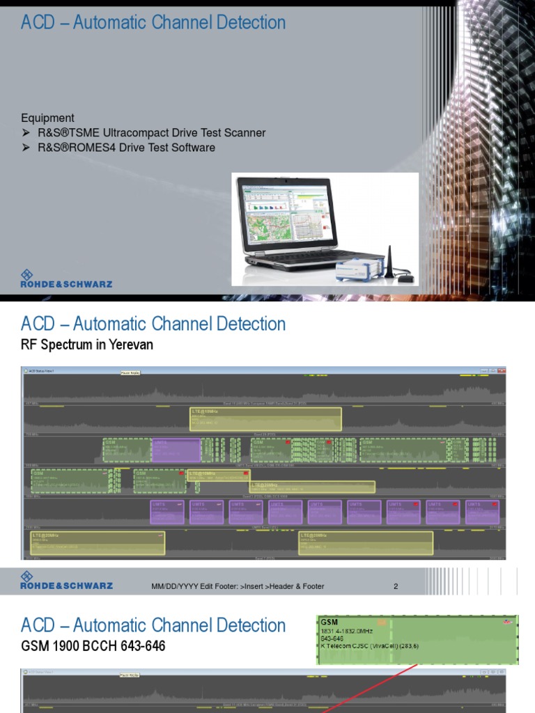 ACD - Automatic Channel Detection | PDF