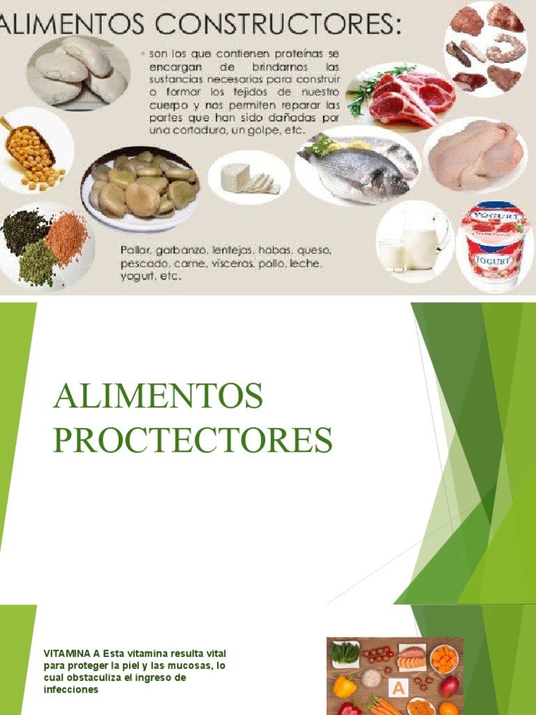 Alimentos Constructores | PDF