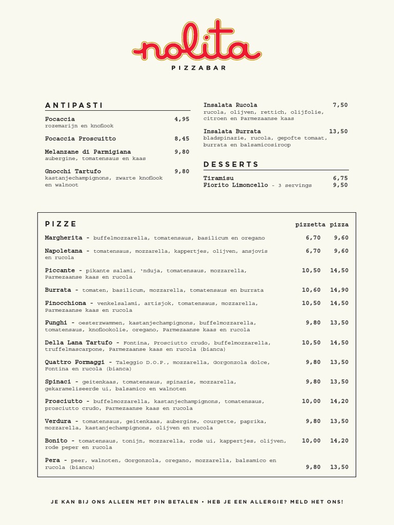 Menukaart Nolita-TakeAway Staand 2020 8 | PDF