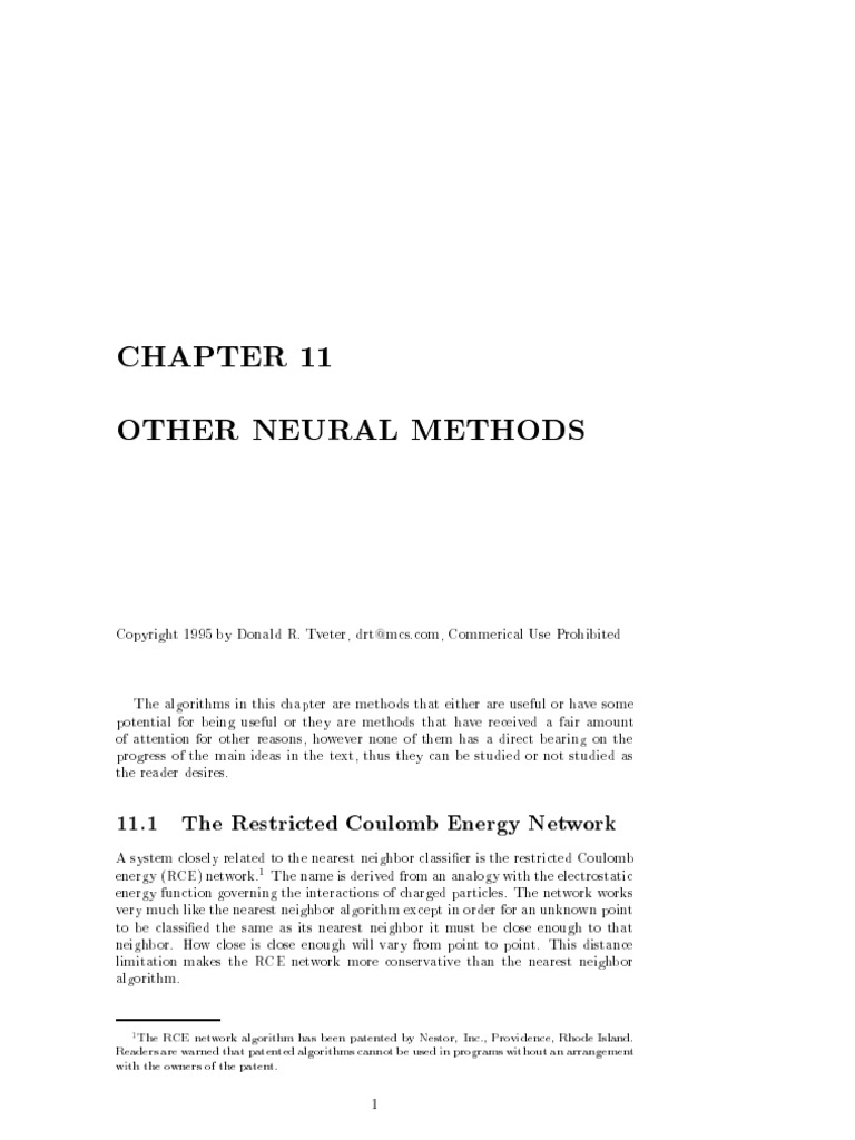 11.1 The Restricted Coulomb Energy Network | PDF | Theoretical Computer ...