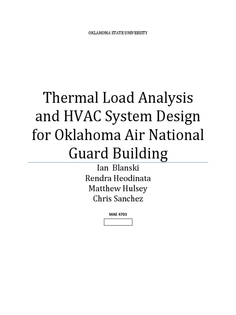 HVAC - Report Revision | PDF | Duct (Flow) | Building Insulation