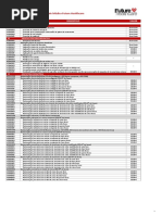 00 - NOVA Tabela de Multicare | PDF | Odontologia | Dente