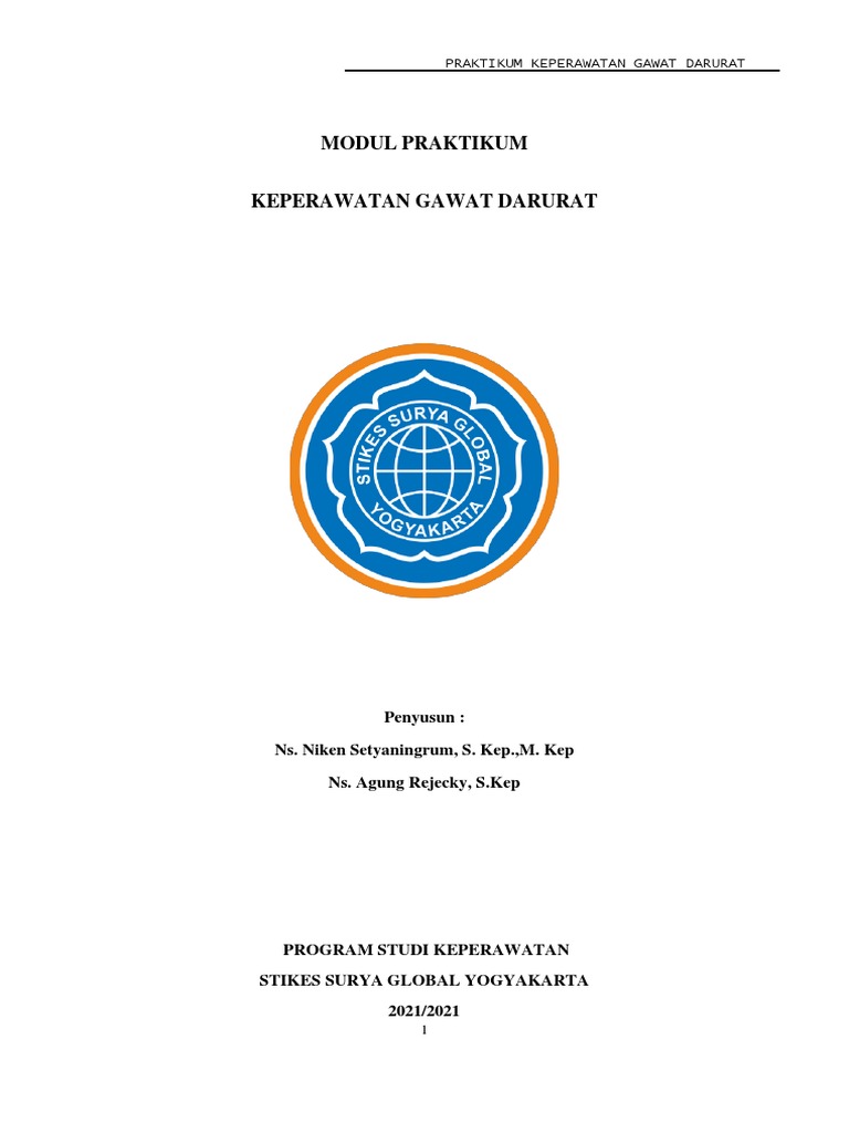 Modul Praktikum Kep Gadar Genap 2020 2021 Online | PDF