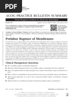 Acog Practice Bulletin Summary: Multifetal Gestations: Twin, Triplet ...