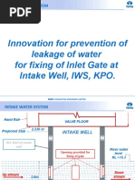 Intake Structure Design | PDF | Economic Sectors | Mechanical Engineering