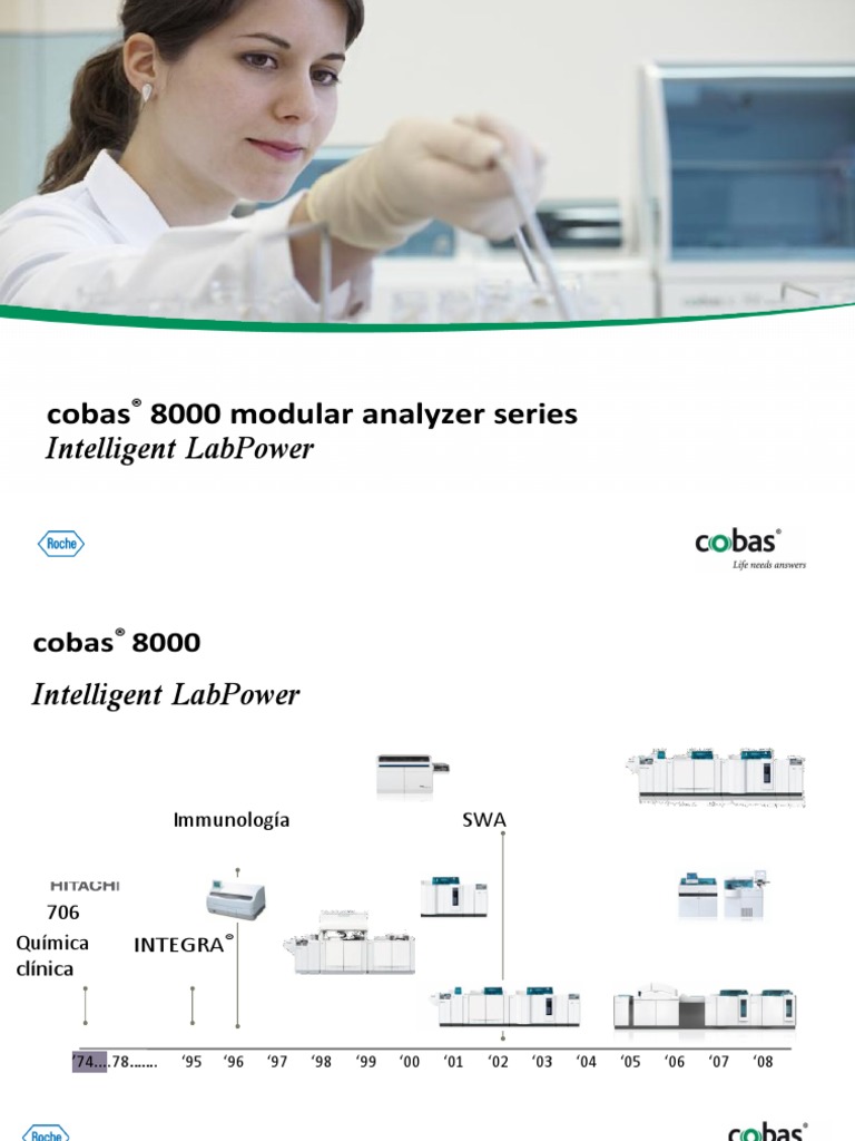 Ficha Tecnica Cobas 8000 | PDF | Informática | Informática y tecnología de la información