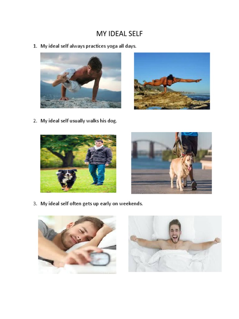 My Ideal Self Always Practices Yoga All Days | PDF