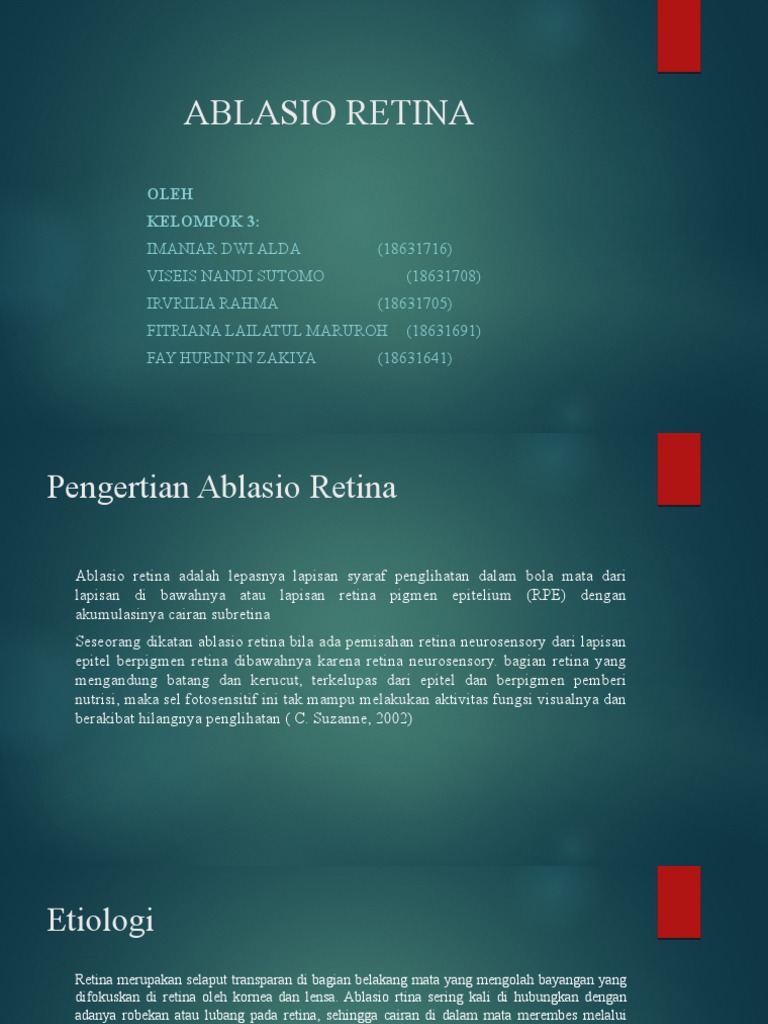 Ablasio Retina | PDF