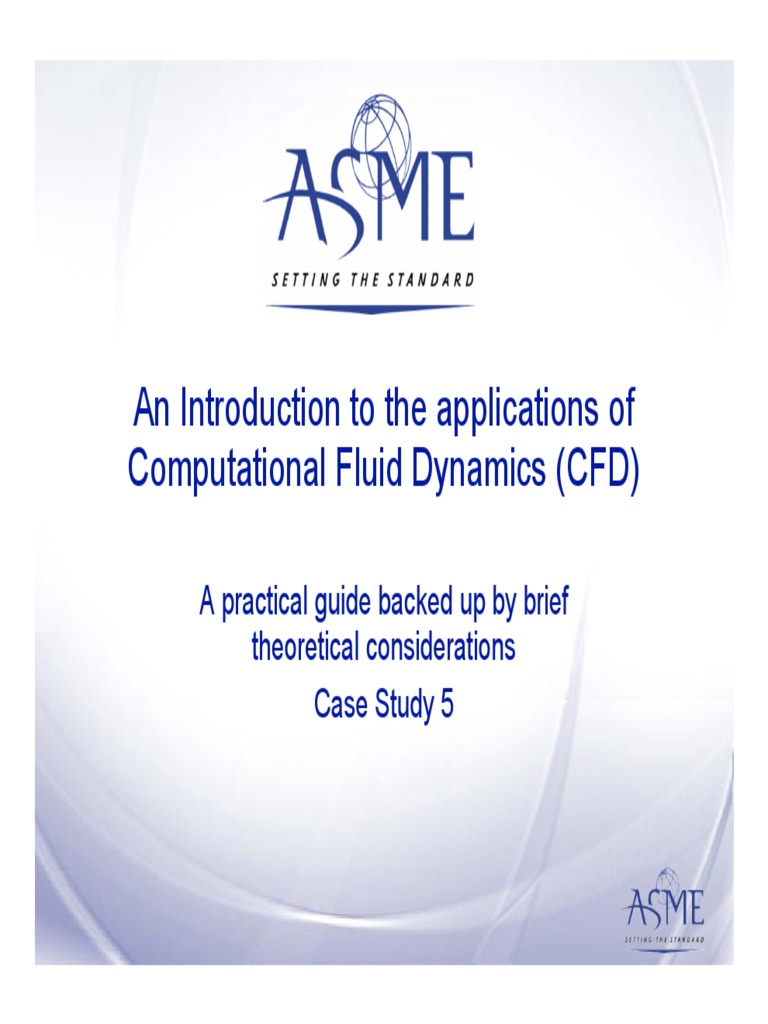 El513 Casestudy5 CFD 09-2012 | PDF | Computational Fluid Dynamics ...