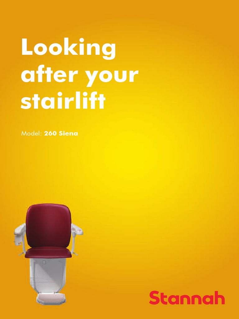 Stannah Siena 260 User Manual | PDF | Components | Transport