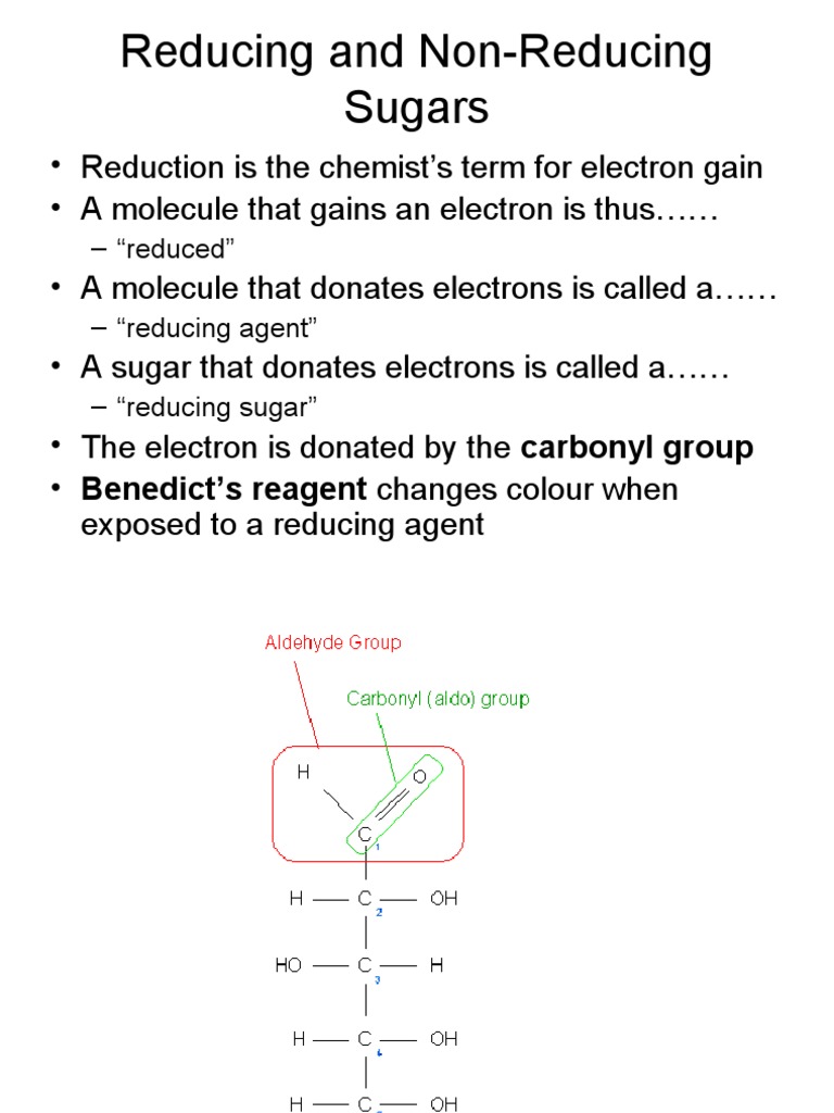 Reducing and Non-Reducing Sugars | PDF