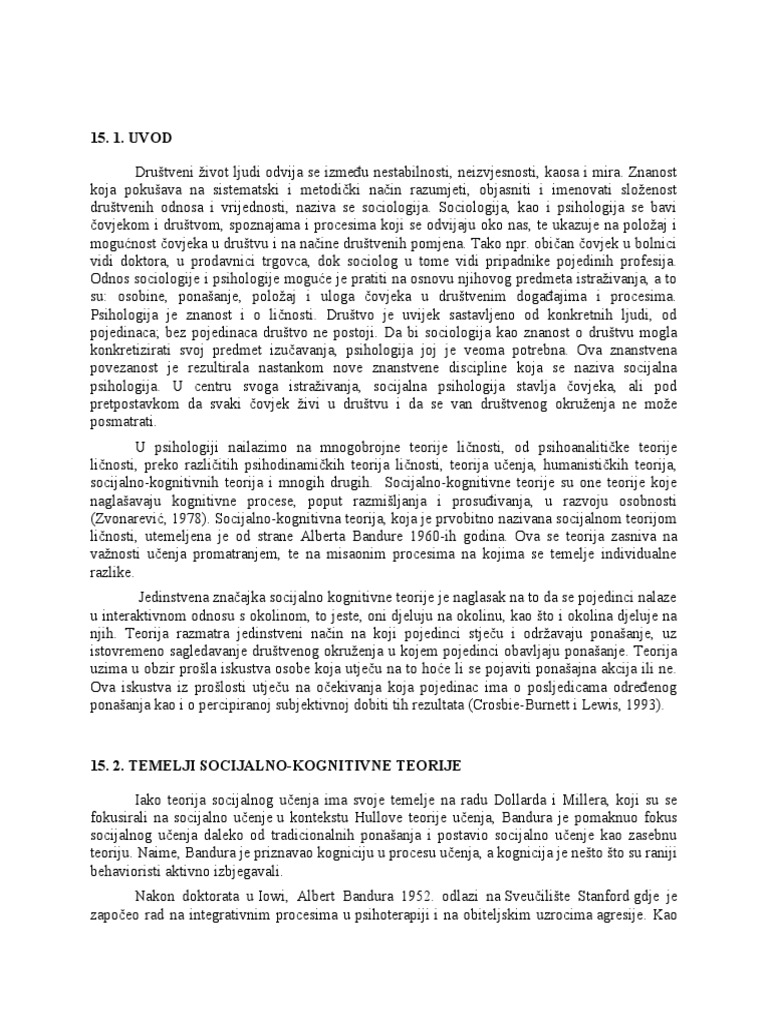 Teorija | PDF