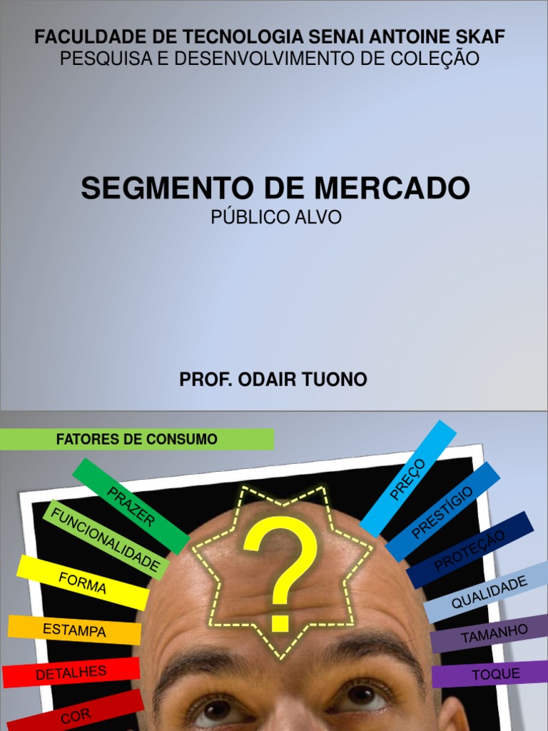 Público Alvo - Segmento de Mercado Na Moda | PDF | Moda | Sociologia