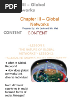 Trends Networks and Critical Thinking Module 1 | PDF | Social Science