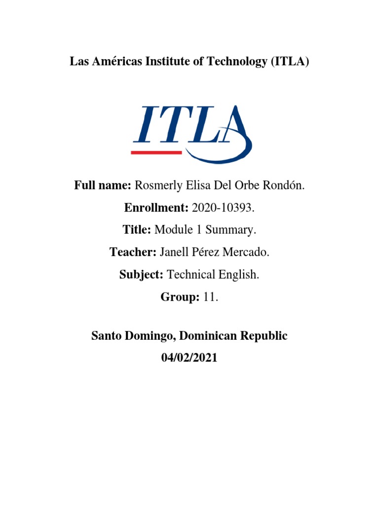 Module 1 Tech English Pdf Read Only Memory Computer Data Storage 