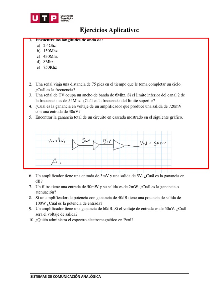 S01.s1 Ejercicios Aplicativos | PDF