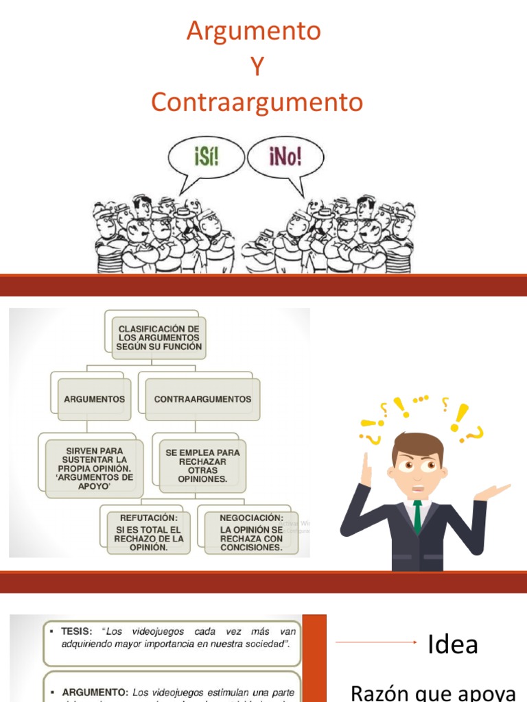 Argumento y Contraargumento | PDF