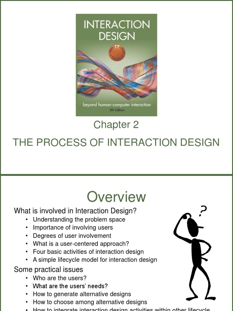 Chapter02 - THE PROCESS OF INTERACTION DESIGN | PDF | Usability | Design