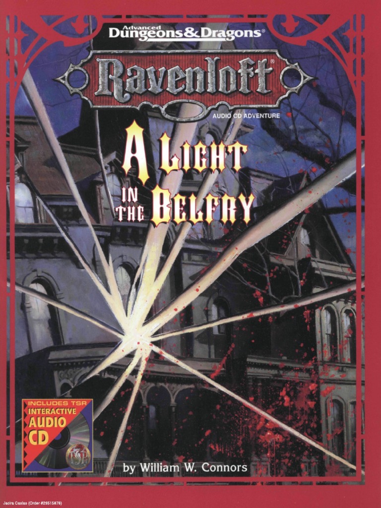 29 - Adventure Ravenloft - A Light in The Belfry 6-8 | PDF | Tsr, Inc ...