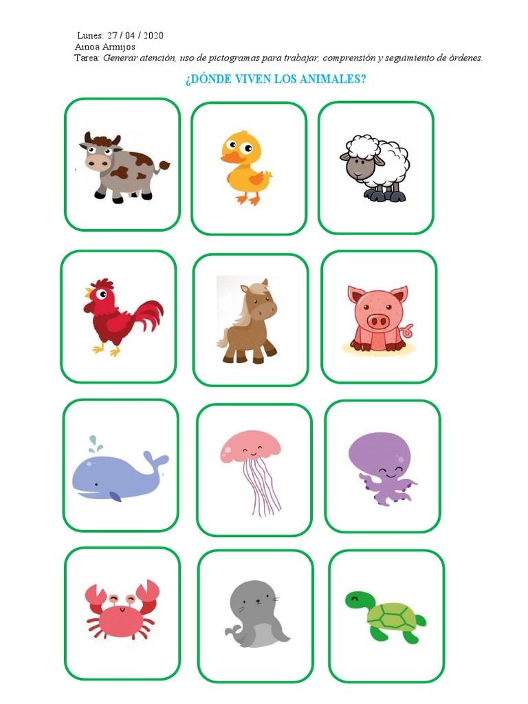 Dónde Viven Los Animales | PDF