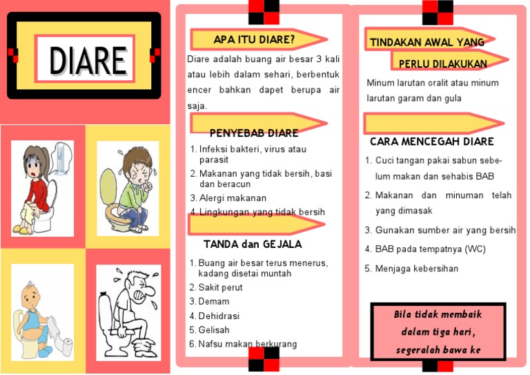 Brosur Diare | PDF | Kesehatan Holistik
