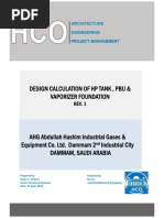 Sample Design Calculations of Foundation For Vertical Vessel | PDF ...