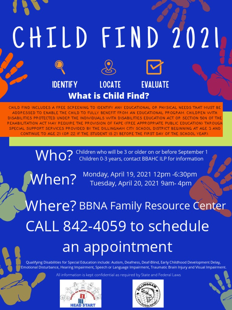 Child Find Poster 2021 | PDF