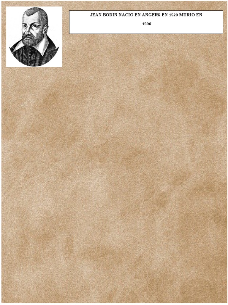 Jean Bodin | PDF