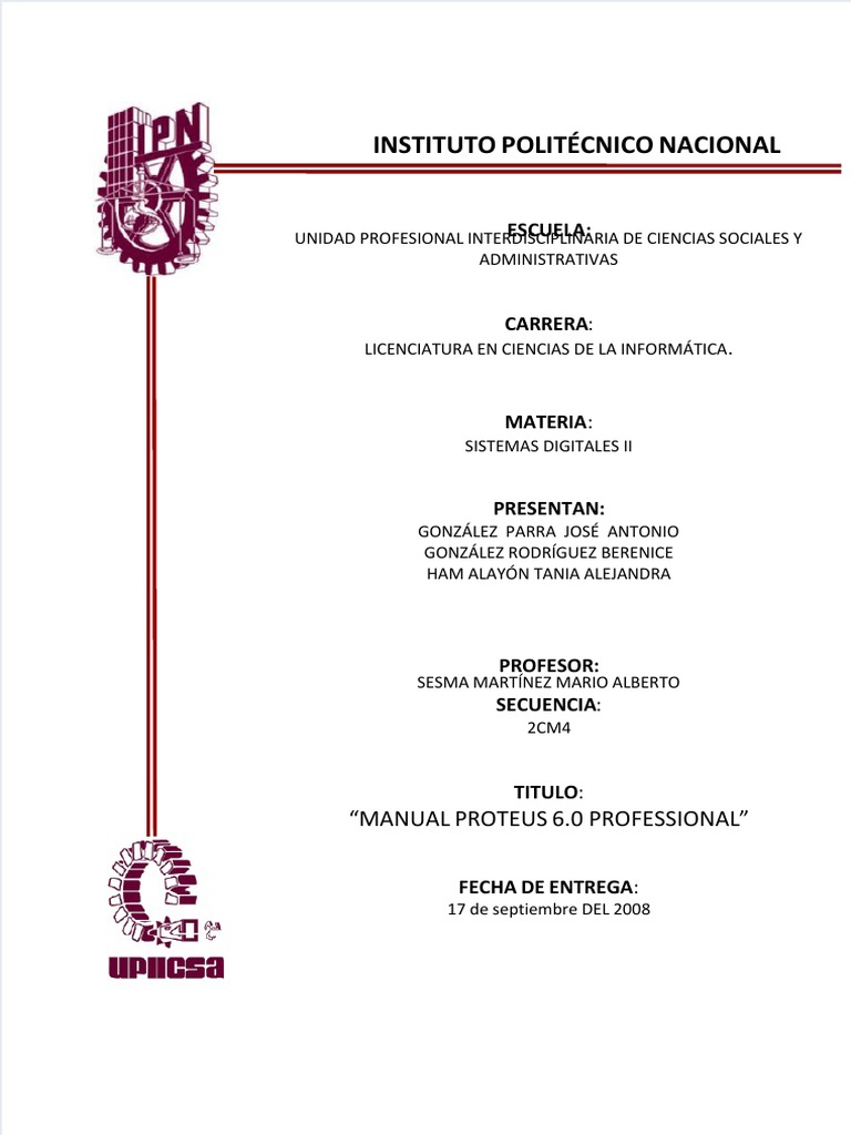 Fdocuments - Ec 6063270 Manual Del Tutorial Proteus | PDF | Inteligencia artificial ...