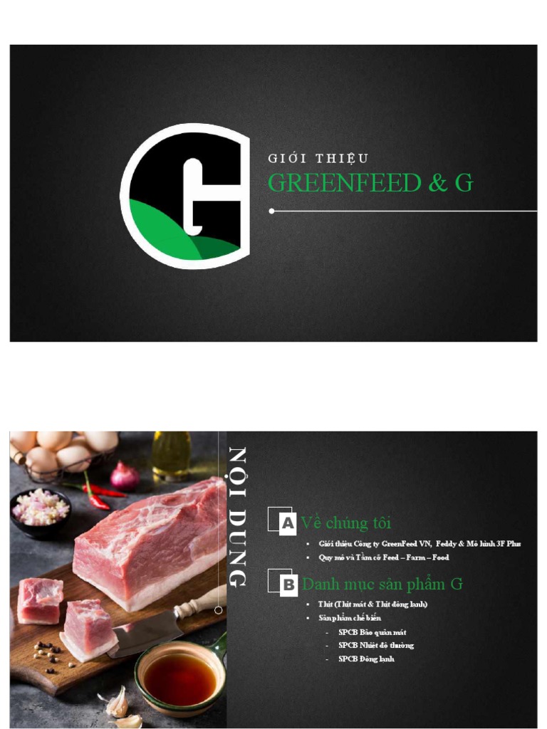 0.Giới Thiệu GreenFeed Và G-Kitchen T8.2020 CGV-đã Nén | PDF