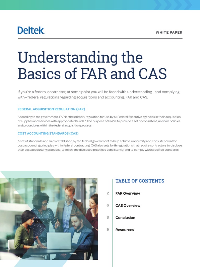 Understanding The Basics of FAR and CAS | PDF | Policy | Government