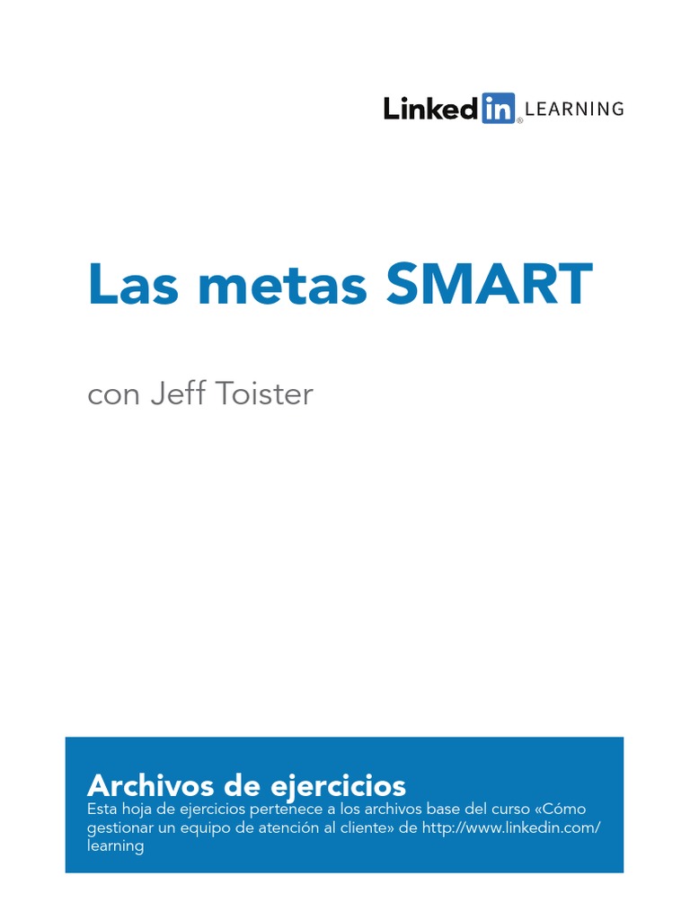 Metas SMART | PDF