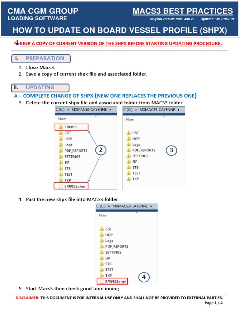 MACS3 Vessel Profile Update Guide | PDF | Zip (File Format) | Computer File