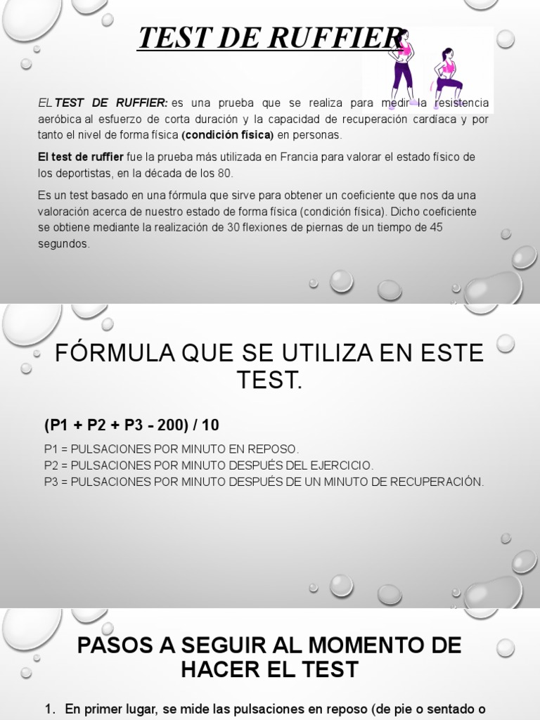 Test de Ruffier | PDF