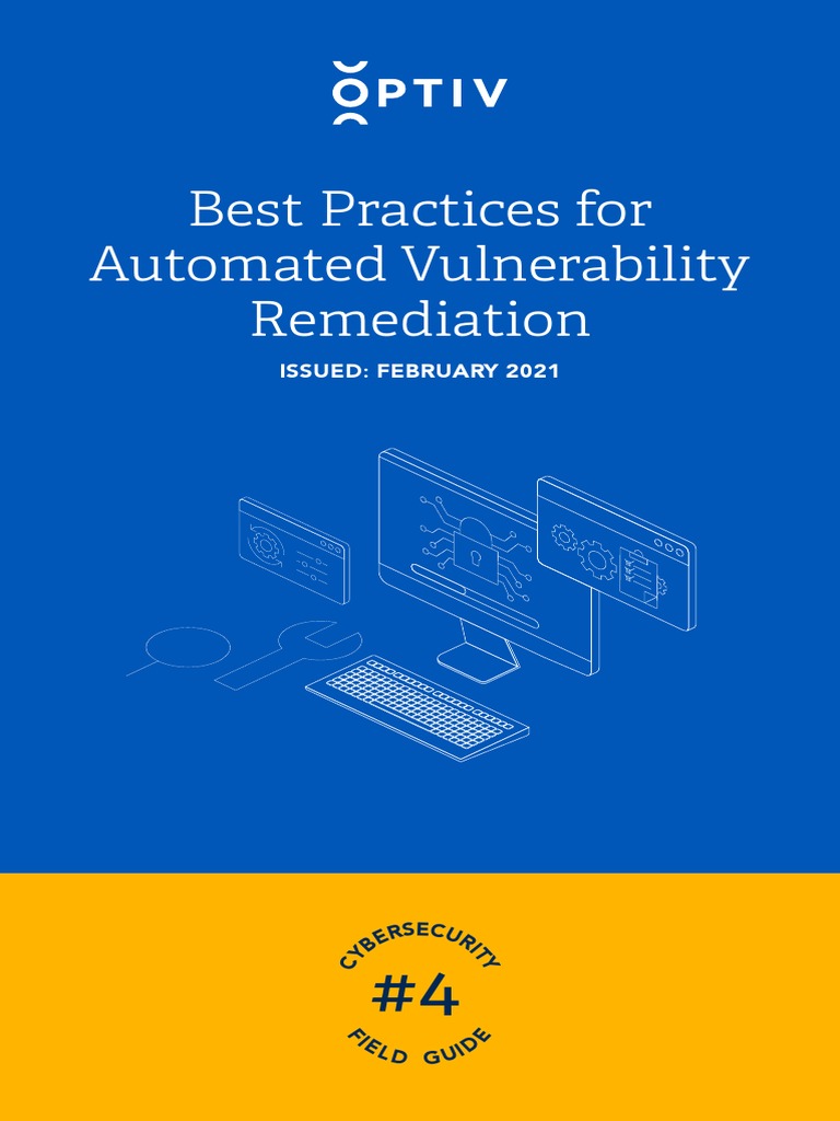 Best Practices For Automated Vulnerability Remediation Issued