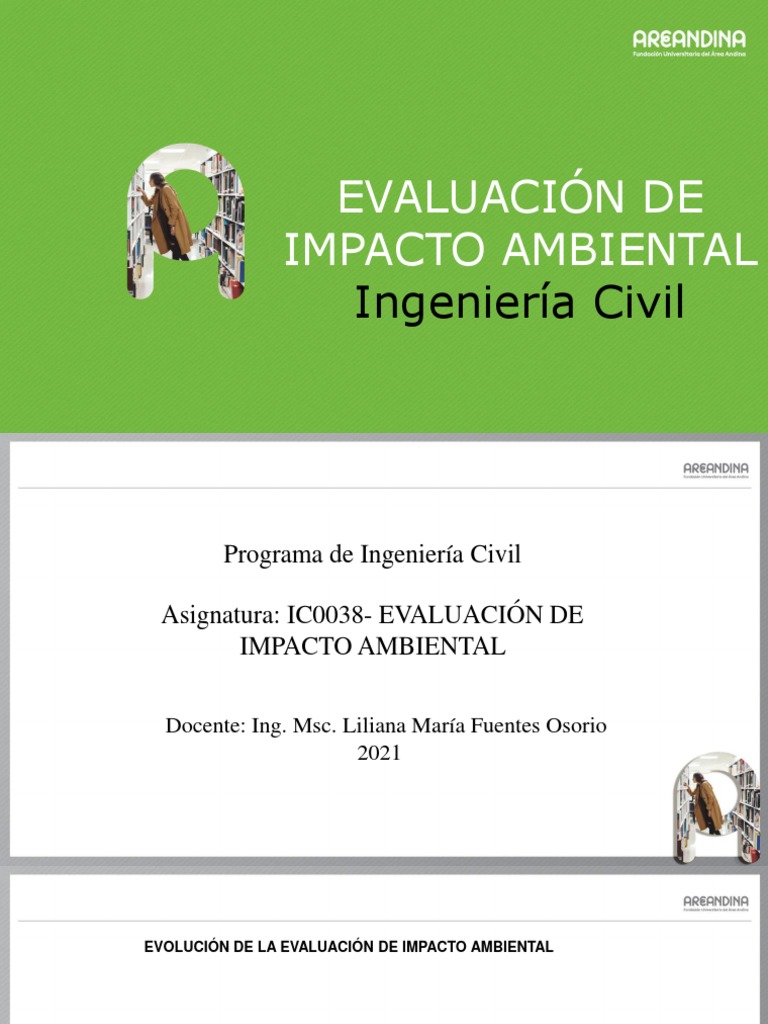 1.3. Evolución de La EIA | PDF | Evaluación de impacto ambiental ...