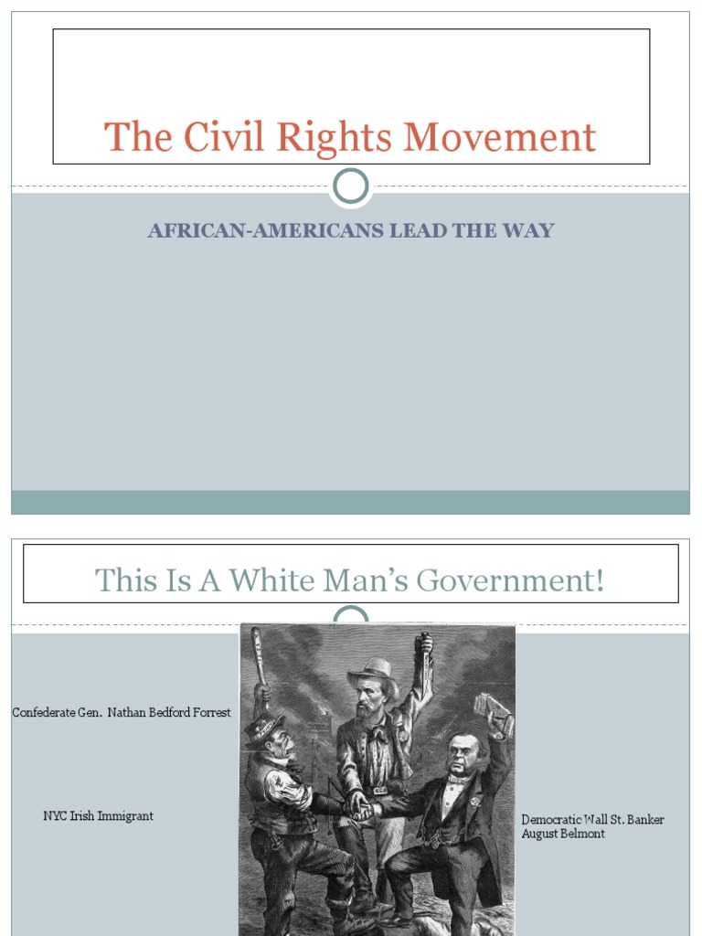 The Civil Rights Movement | PDF | Student Nonviolent Coordinating ...