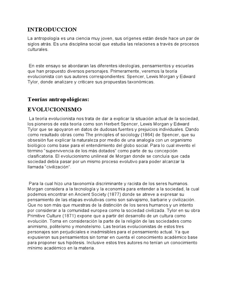 Caroline Medina 100523136 P2 | PDF | Antropología | Etnografía