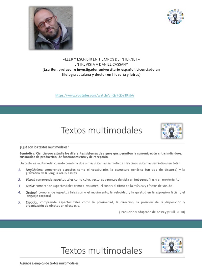 Textos Multimodales | PDF | Cuentacuentos | Aprendizaje
