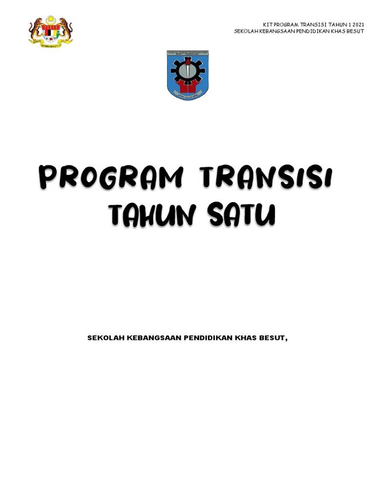Kit Transisi Tahun 1 | PDF