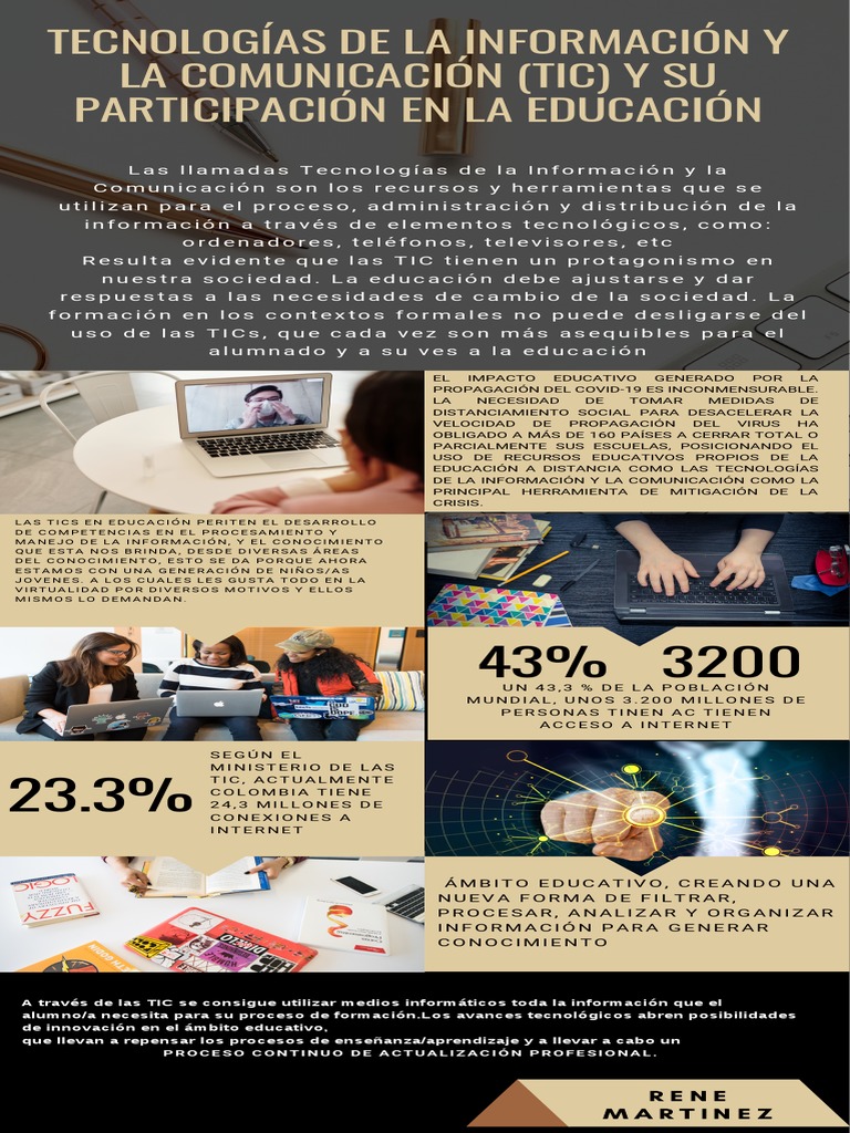 INFOGRAFÍA | PDF | Tecnología de información y comunicaciones | Internet